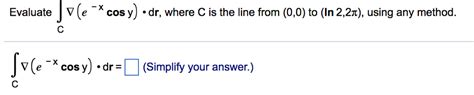 Solved Let F 〈xy And C Be The Circle Of Radius 8