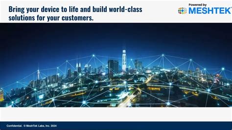 Ppt Worlds Smartest Bluetooth Mesh Platform Powerpoint Presentation