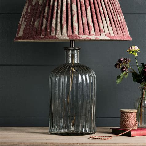 Reeded Glass Jar Lamp Base Susie Watson Designs