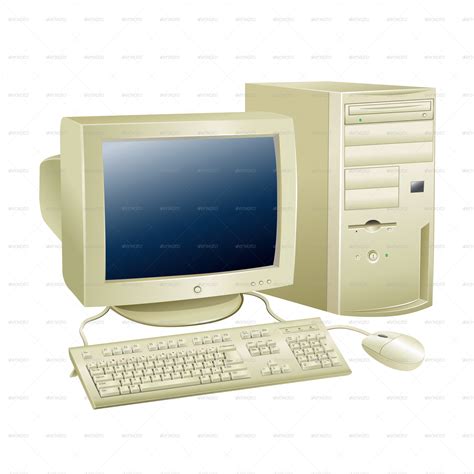 Old Computer No Background Png All