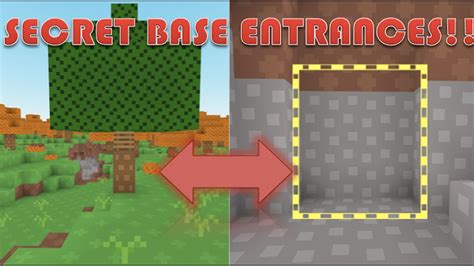 How To Build SECRET BASE ENTRANCES In Bloxd Io BLOXD IO TUTORIAL YouTube