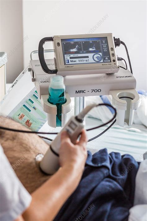 Measurement Of Bladder Volume Stock Image C050 7732 Science Photo Library