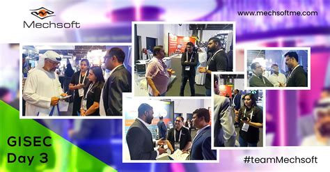 Its Day 3 At Gisec And Team Mechsoft Is Fully Charged Mechsoft