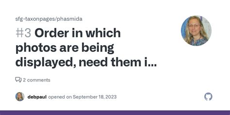 Order In Which Photos Are Being Displayed Need Them In Specific Order · Issue 3 · Sfg