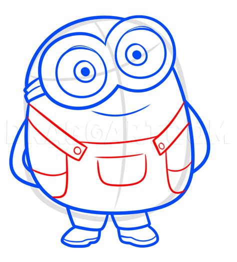How To Draw Bob From Minions