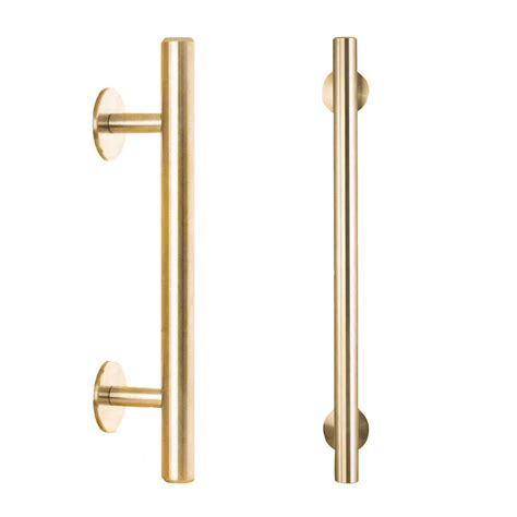 Solid Brass Swiss Rod Large Barn Door Handles Realcraft