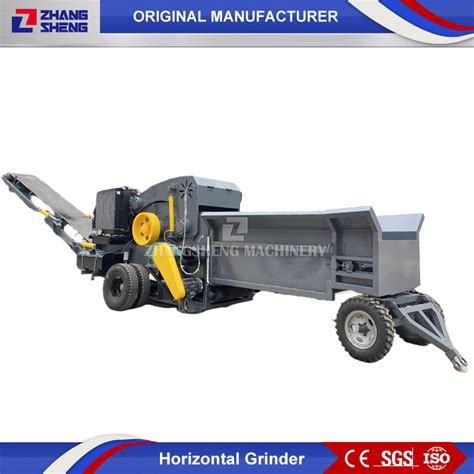 China Best Land Clearing Engine Electric Large Chipper Tree Root Pallet