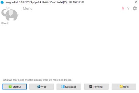 cara instalasi mysql di laragon dan cara menggunakan laragon secara