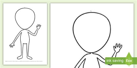 Alien Template Cut Out Alien Art Design An Alien Twinkl