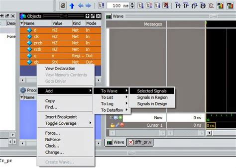 Modelsim Tutorial Working With Testbench Getting Started ~ Elecdude