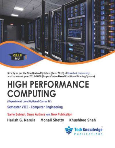 Techknowlege High Performance Computing By Narula Shetty And Shah