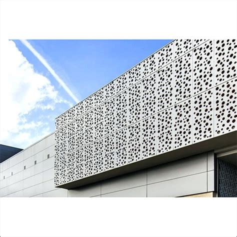 Perforated Metal Cladding Qi Alum Aluminum Perforated Wall Cladding