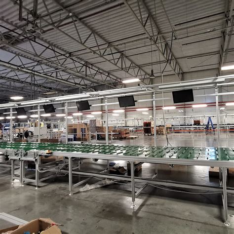 Automic Crystal LED LCD TV Assembly Line Complete Equipment