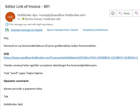 How To Review Supplier Invoices Hubbroker Aps Knowledgebase