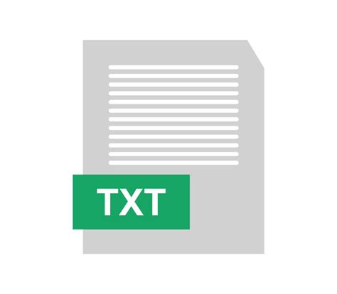 Arquivo Txt Vetor Premium