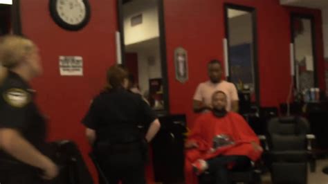 Milf Cops Come In To A Barbeshop To Arrest Keith Williams For Robbery Eporner