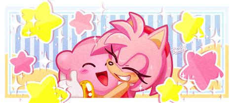 Kirby And Amy By Danielasdoodles On Deviantart