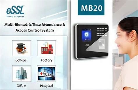 Essl Mb20 Face Plus Id Biometric Fingerprints Time Attendance Machine At ₹ 7000 Piece Essl
