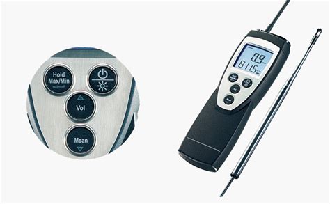 Thermal Anemometer 0~20 M S Hot Wire Anemometer