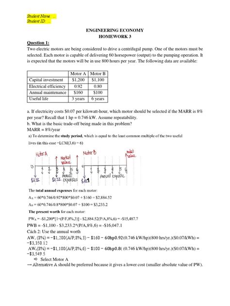 Ee Hw3 Solution Pdf Horsepower Power Physics