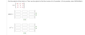 Answered Find The Adjoint Of The Matrix A Then Bartleby