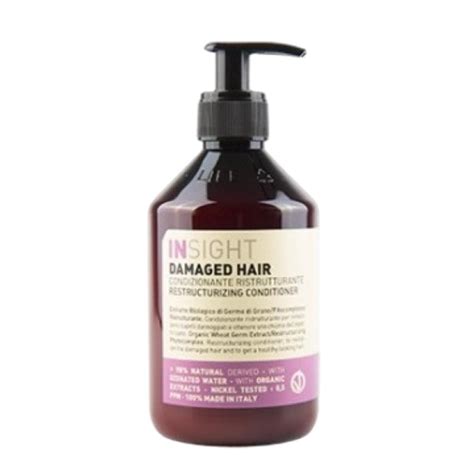 Insight Vegan Damaged Hair Shampoo Αναδόμησης | Sillage Store