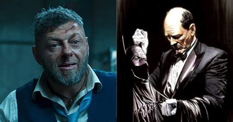 See Andy Serkis As Alfred Pennyworth For Robert Pattinsons The Batman