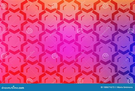 Light Pink Red Vector Background With Wry Lines Stock Vector Illustration Of Abstract