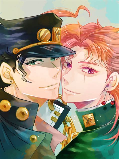 Kujo Jotaro And Kakyoin Noriaki Jojo No Kimyou Na Bouken And More