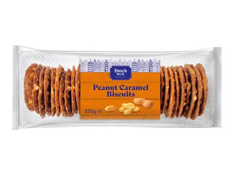 Dutch Style Peanut Caramel Biscuits Lidl Great Britain Specials