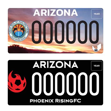 Arizona Dmv Adds New Specialty License Plate Options 104 Customization