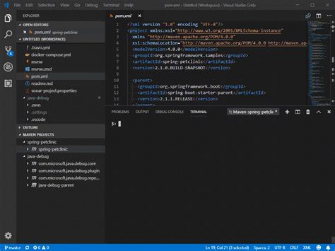vs code中进行java开发 3 ：maven 项目管理 就是这个范儿