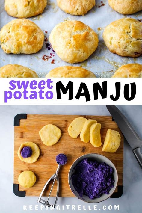 Buttery Flaky Dough Encasing A Sweet Potato Filling And Baked To