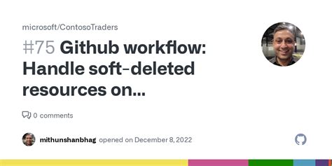 github workflow handle soft deleted resources on redeployment · issue
