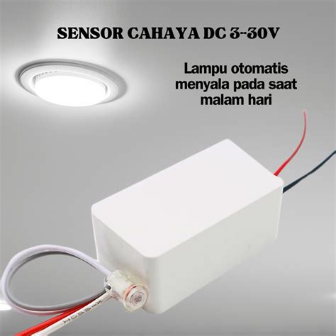 Jual Saklar Lampu Sensor Cahaya Ac 220v Dc 3 30v Otomatis Light Sensor Switch Shopee Indonesia