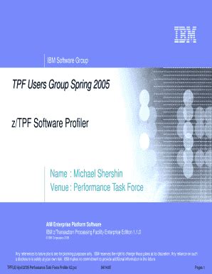 Ibm Software Ibm Fill Online Printable Fillable Blank PdfFiller