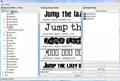 Manage Your Fonts In Linux With Fonty Python Ghacks Tech News