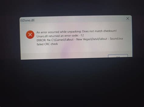 Error In Fallout New Vegas Fitgirl R Cracksupport