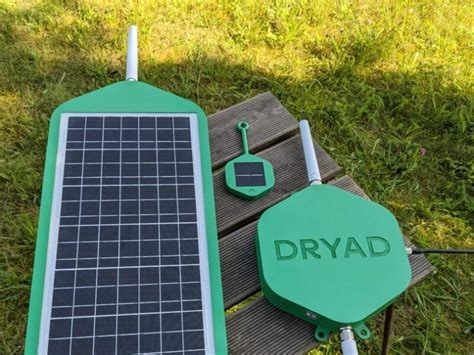 Satellite Connection For Solar Powered Forest Wildfire Sensor N