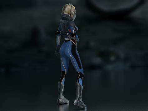 3d Model Meredith Vickers Prometheus Vr Ar Low Poly Rigged Cgtrader