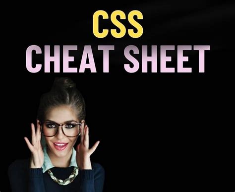 Ibrahim Rida On Linkedin Css Cheat Sheet