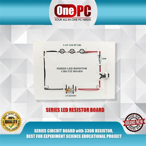 Series Circuit Board With 330r Resistor Best For Experiment Science Educational Project Lazada Ph