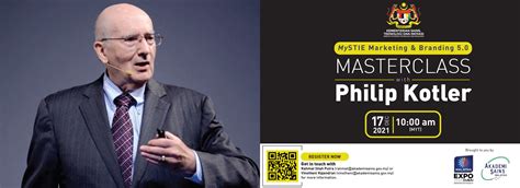 Masterclass With Philip Kotler On Marketing 5 0 Official Portal Academy Of Sciences Malaysia