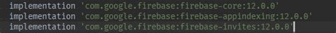 Android How To Migrate Firebase To Version 1200 Stack Overflow