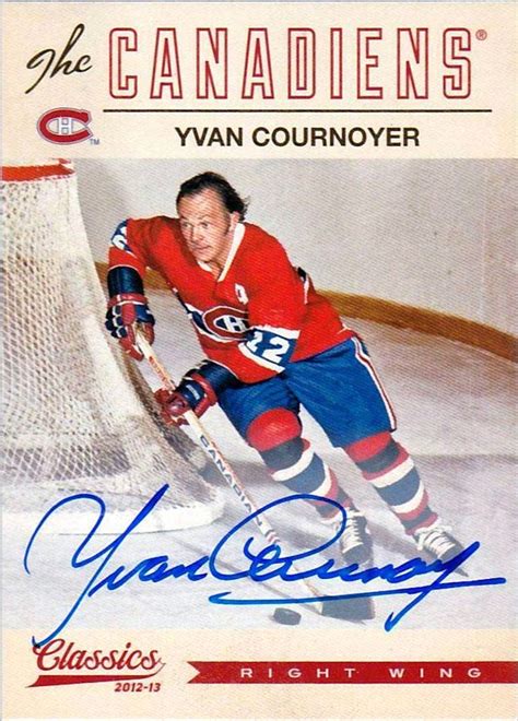 Yvan Serge Cournoyer Born November 22 1943 Is A Canadian Retired