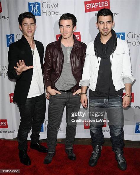 Jonas Brothers In Concert Los Angeles Ca Photos And Premium High Res