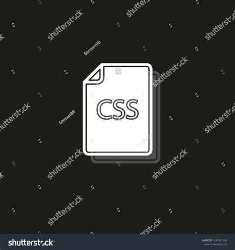 download css document icon vector file stock vector royalty free