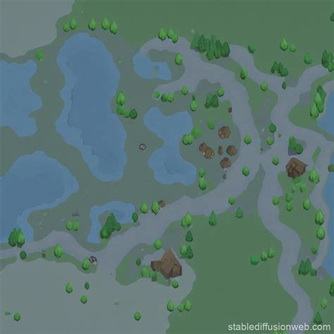 2d Game Map Stable Diffusion Online