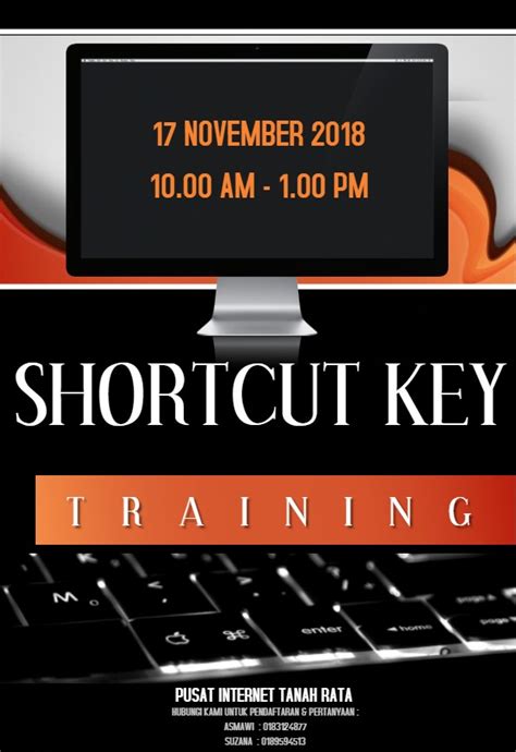 TRAINING SHORTCUT KEY NADI Tanah Rata