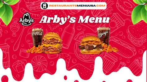 Arbys Menu With Prices 2026 All 12 Categories